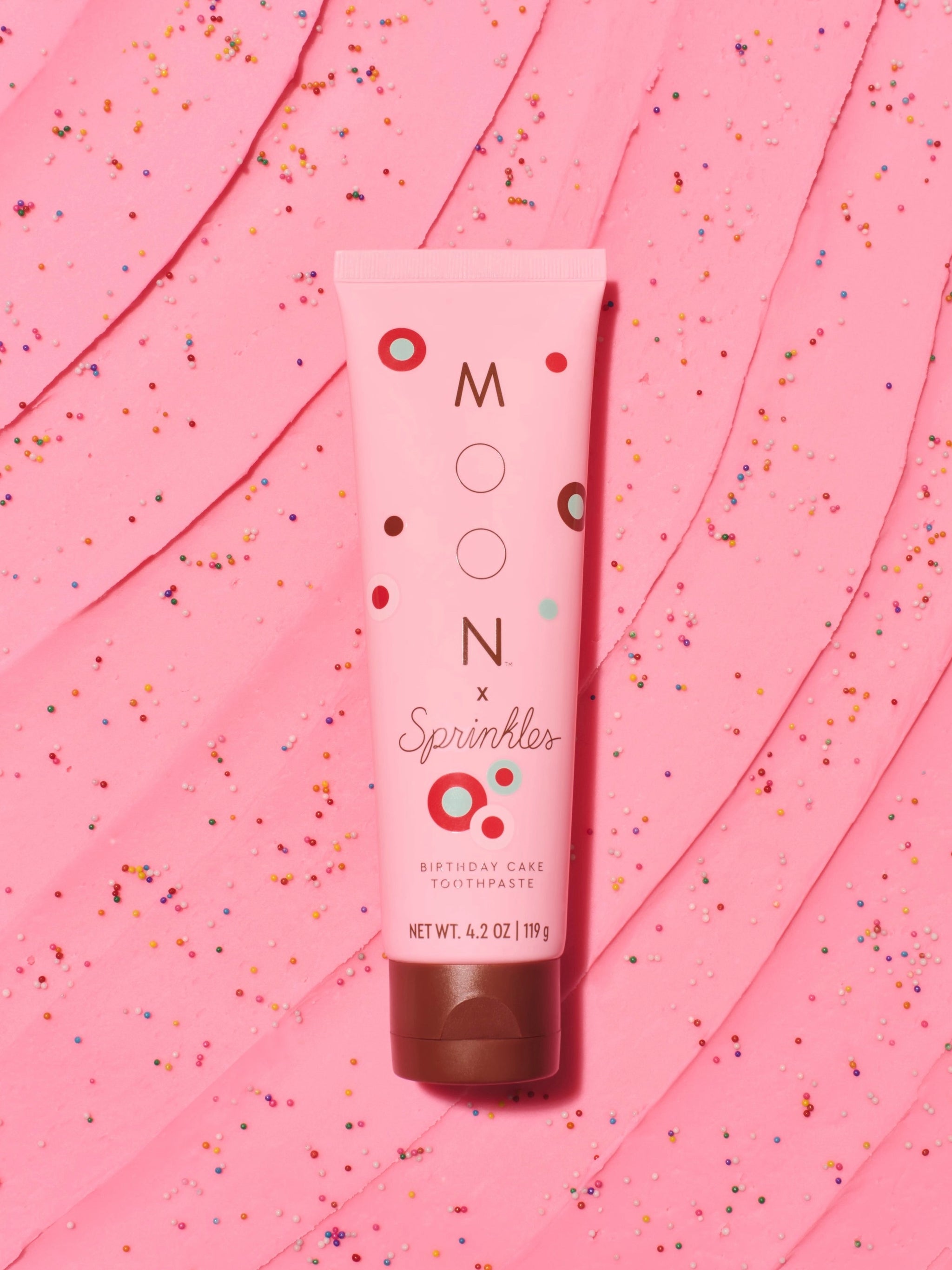 MOON x Sprinkles Birthday Cake Flavored Toothpaste - Sugar Free ...