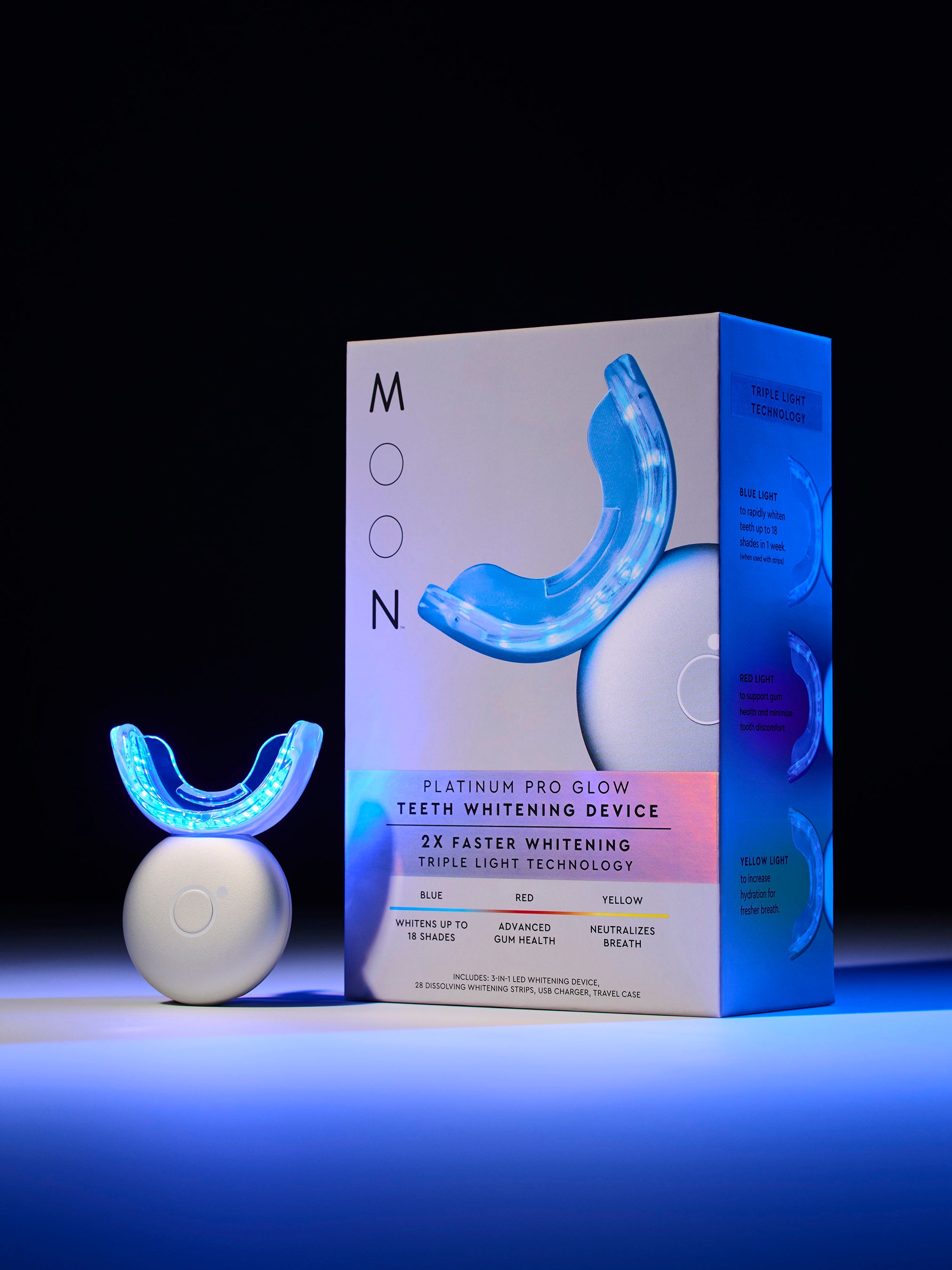 LED Teeth Whitening Device – Moon Oral Care