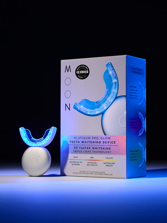 MOON Professional Teeth Whitening Kit - Platinum Pro Glow Teeth ...