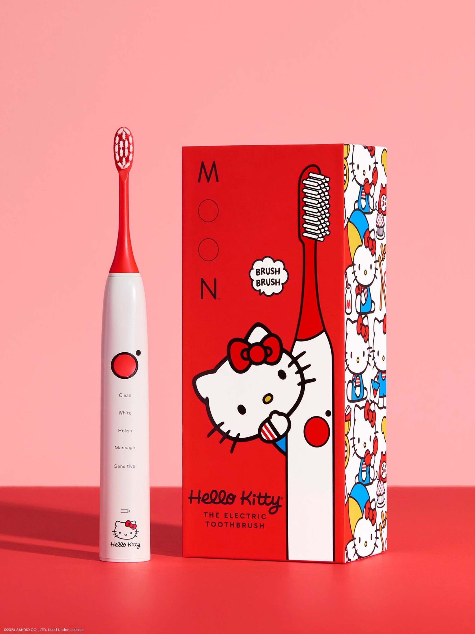 MOON x Hello Kitty™ Toothbrush - Rechargeable Electric Toothbrush for ...