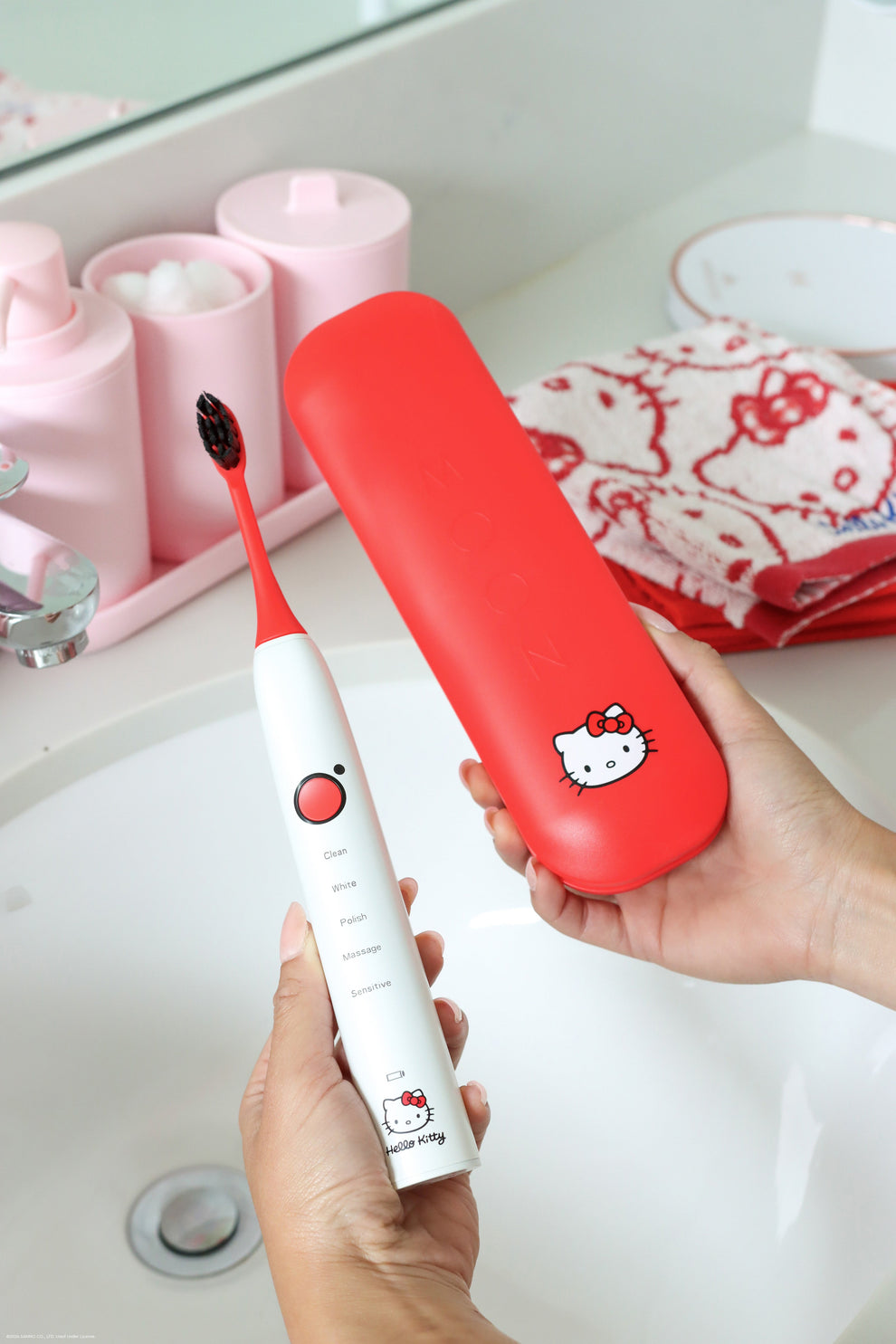 MOON x Hello Kitty™ Toothbrush - Rechargeable Electric Toothbrush for ...
