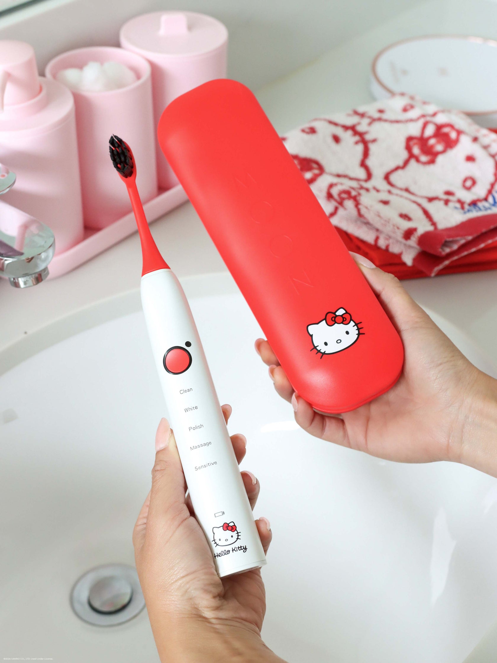 MOON x Hello Kitty™ Toothbrush - Rechargeable Electric Toothbrush for ...