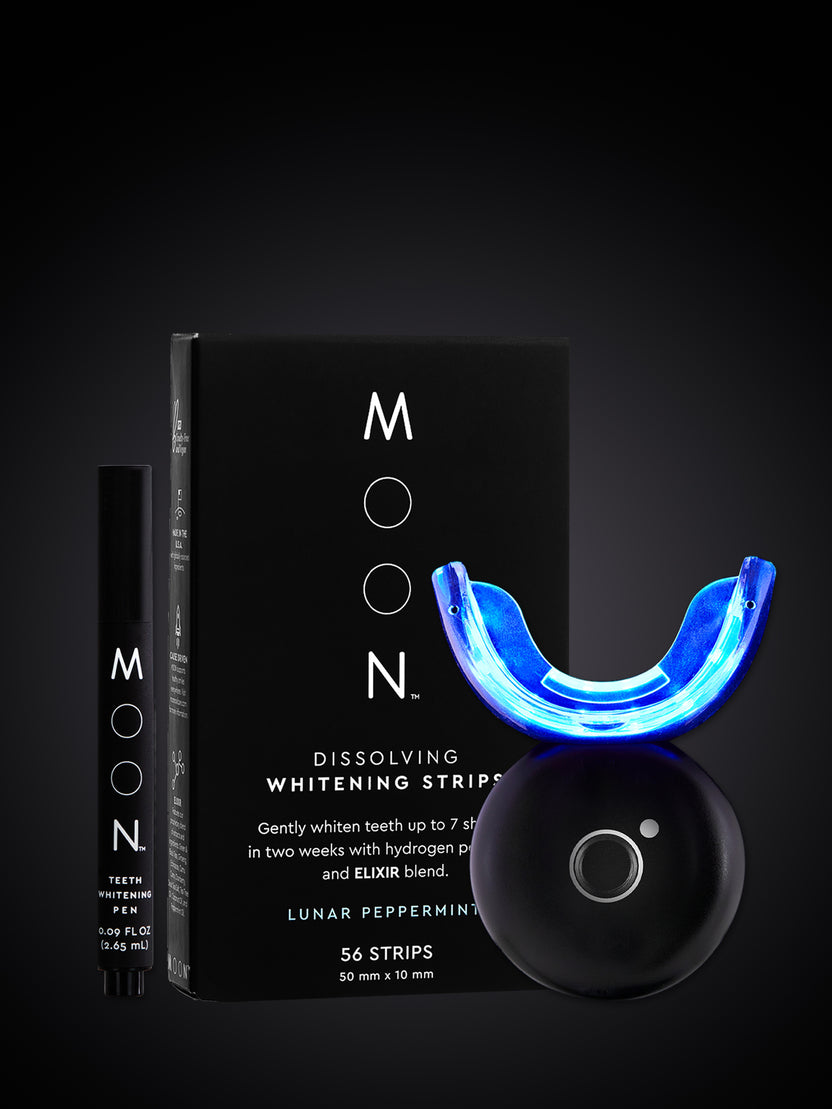 MOON Professional Teeth Whitening Kit - Platinum Pro Glow Teeth ...