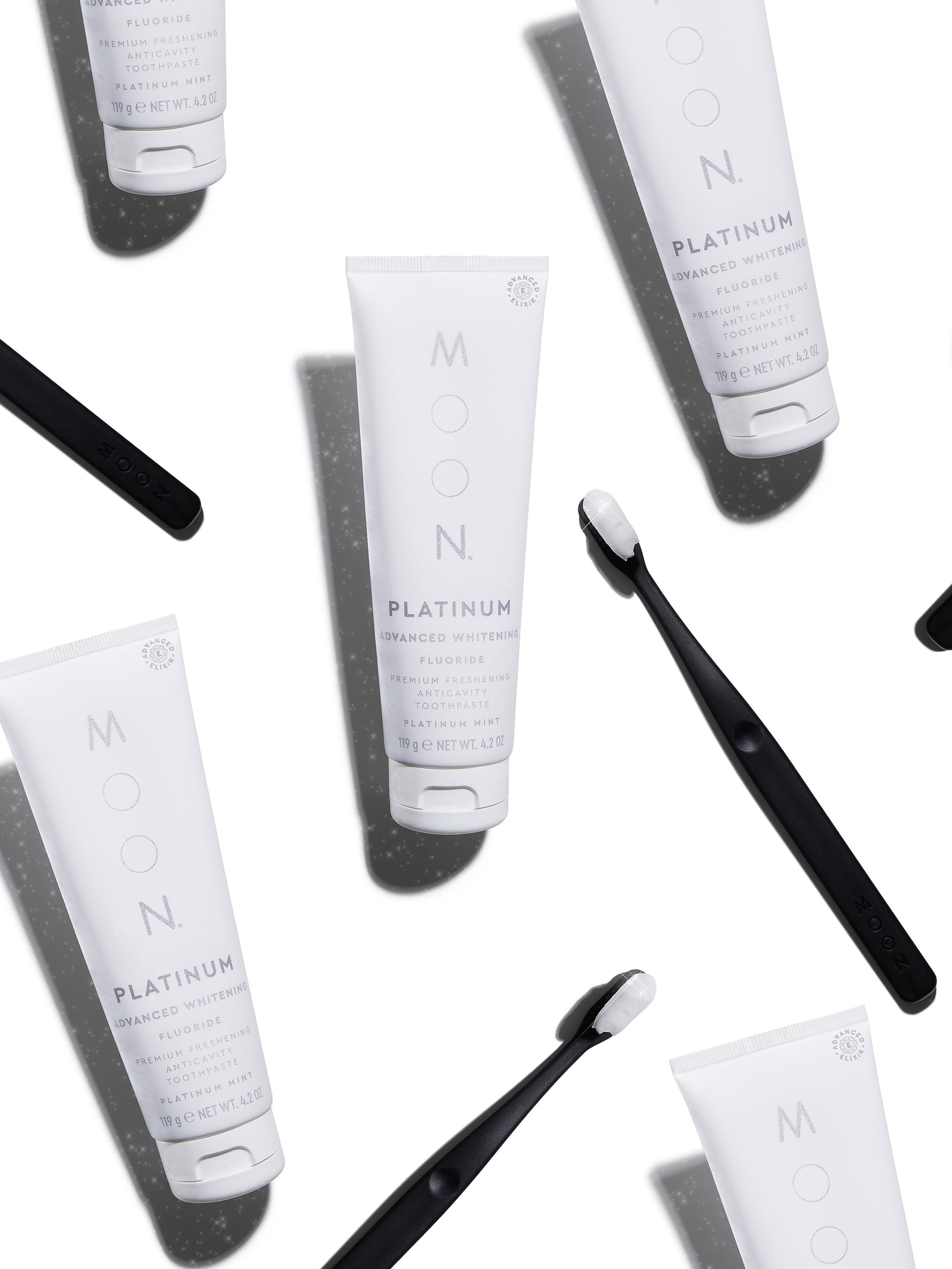 MOON Platinum Advanced Teeth Whitening Toothpaste with Fluoride – Moon ...