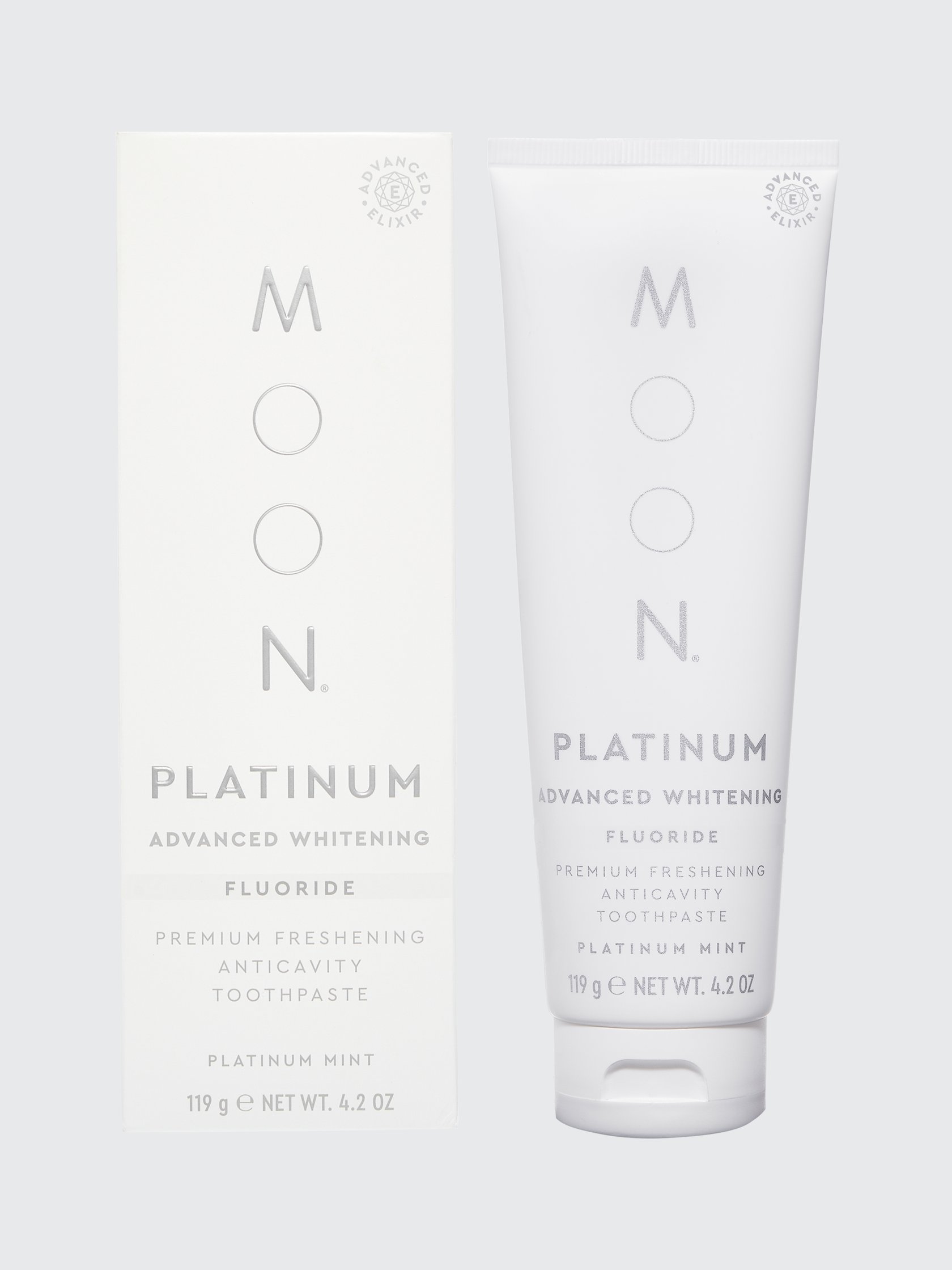 MOON Platinum Advanced Teeth Whitening Toothpaste with Fluoride – Moon ...